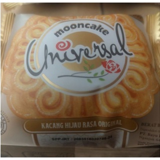 Jual Roti Mooncake Universal Kacang ijo Rasa Pandan, coklat dan ...