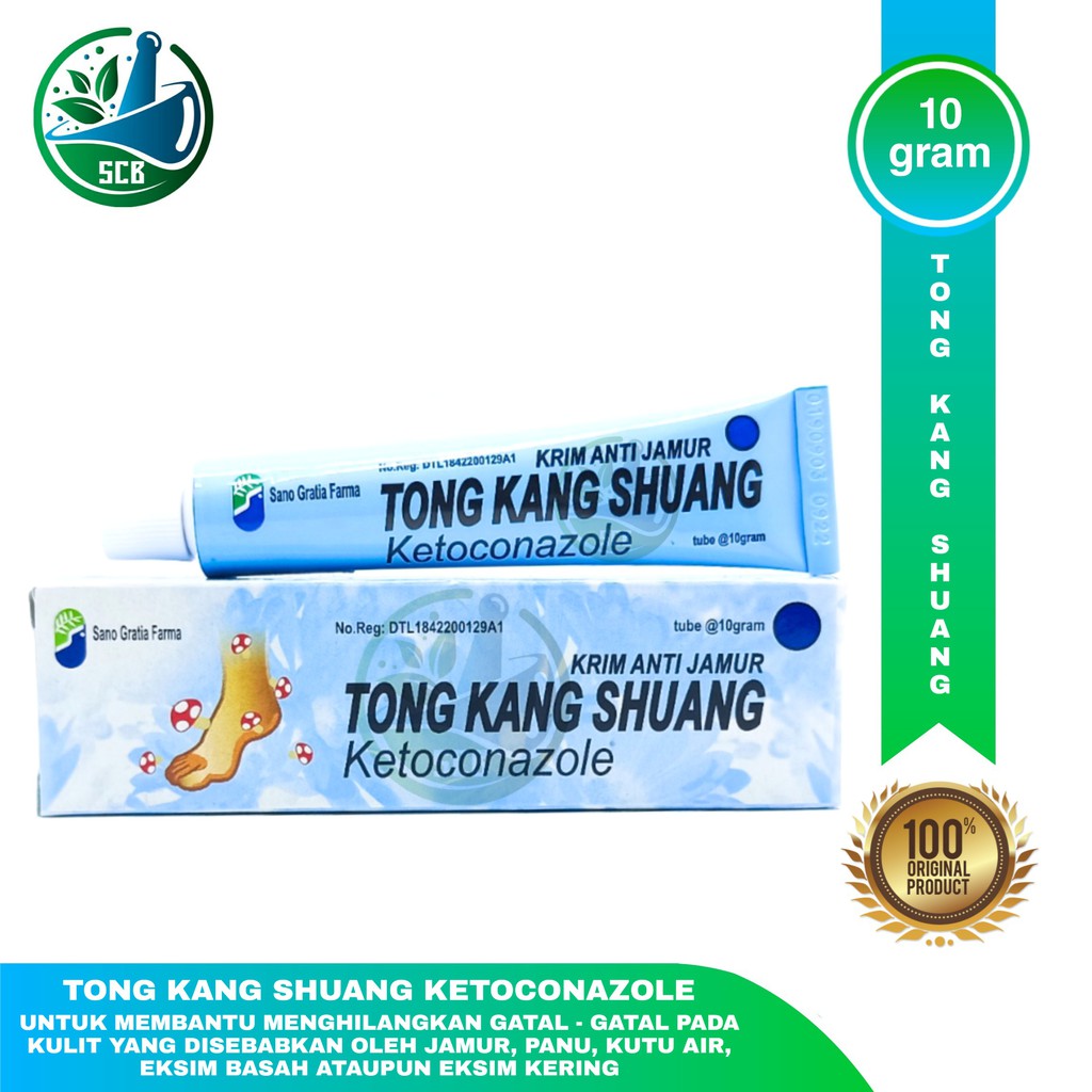 Jual Salep Tong Kang Shuang Ketoconazole - Obat salep gatal,eksim,panu,kutu air Indonesia|Shopee ...