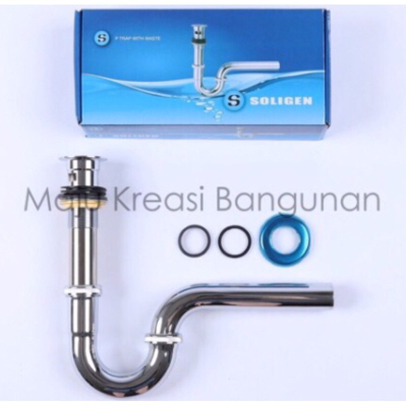 Jual SIFON BESI ANGSA merk SOLIGEN. PEMBUANGAN WASTAFEL Soligen . SIFON ...