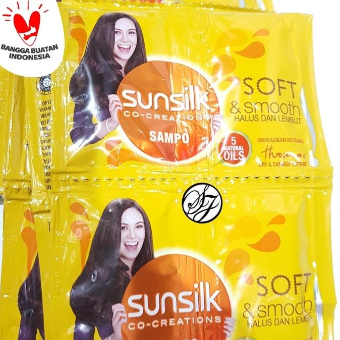 Jual (BAYAR DI TEMPAT) Shampo Sunsilk Sachet Soft & Smooth (kuning ...