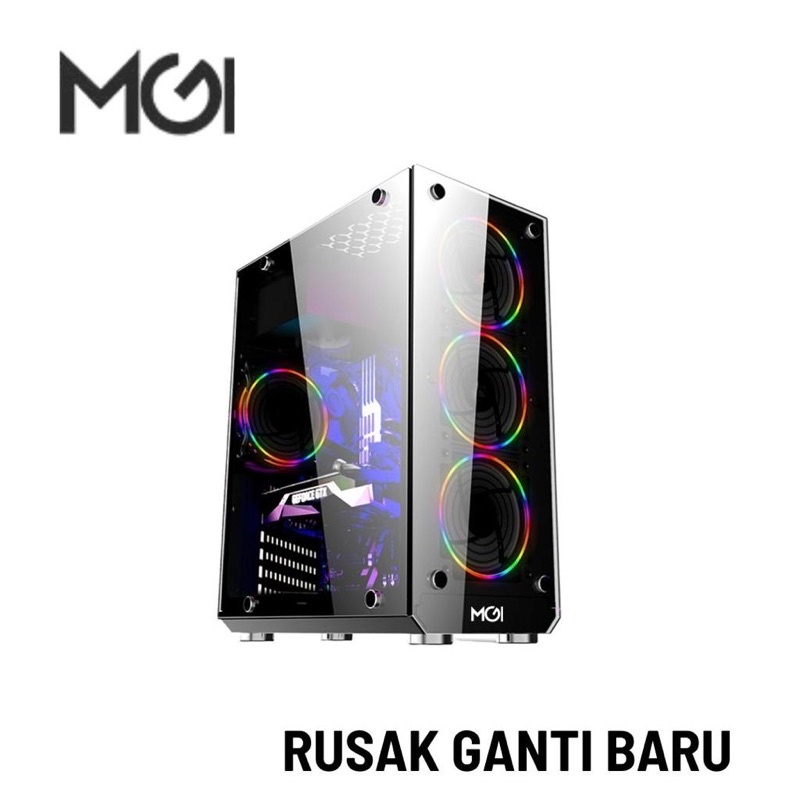 Jual MGI Starship PC Case Tempered Glass | Shopee Indonesia