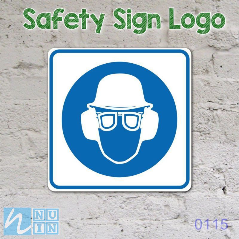 Jual NUIN Logo Simbol Safety Sign Label Petunjuk K3 EESH - Gunakan ...