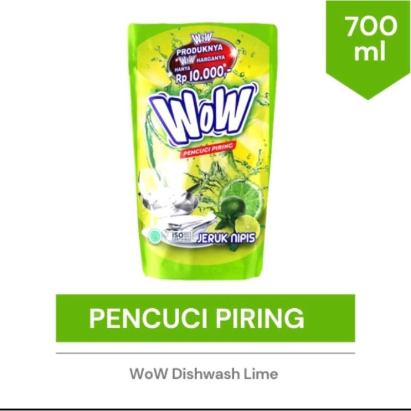 Jual WOW PENCUCI PIRING 700ML | Shopee Indonesia