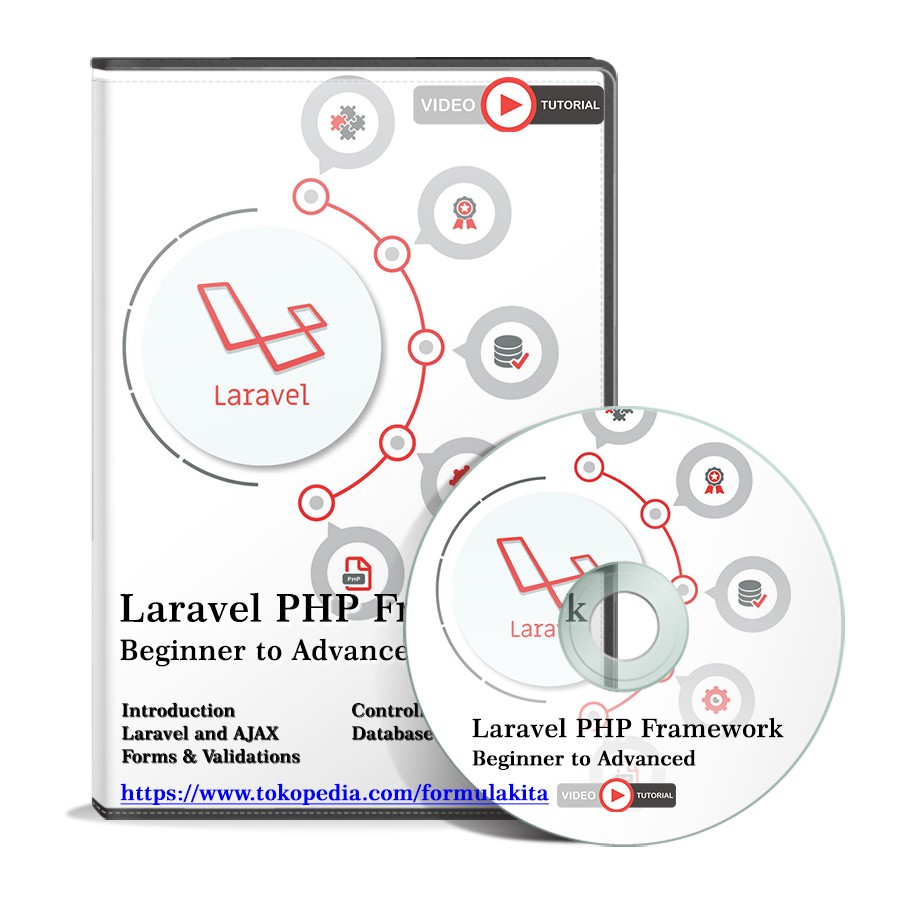 DVD Tutorial PHP Laravel Framework - Contoh Aplikasi