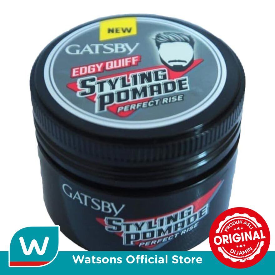 Jual Gatsby Minyak Rambut Pomade Perfect Rise 75gr | Shopee Indonesia