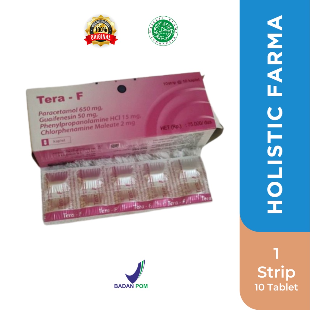 Jual Tera-F Kaplet 1 Strip @10 Kaplet | Shopee Indonesia