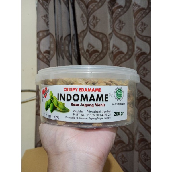 Jual Oleh-oleh Khas Jember - Crispy Edamame Rasa Jagung Manis 200 gr ...