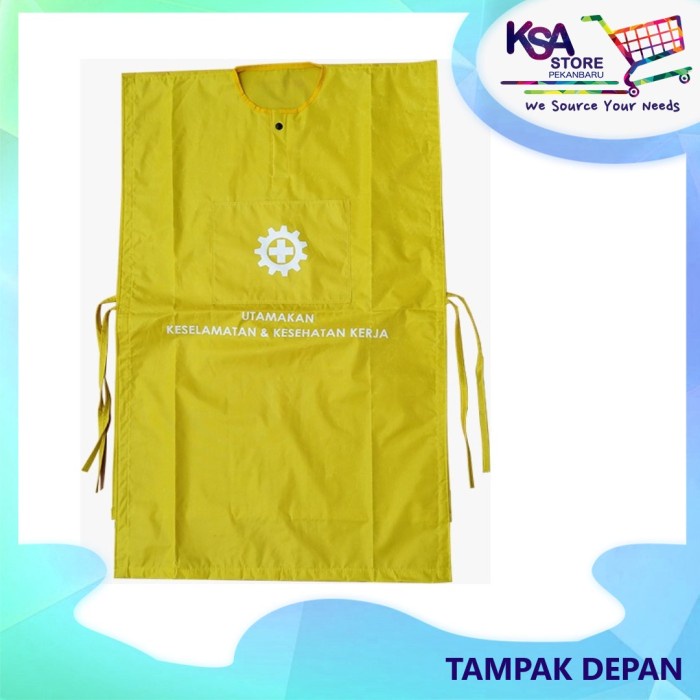 Jual Apron PVC 2 Side KINGINDO + K3 Logo (70001) | Shopee Indonesia