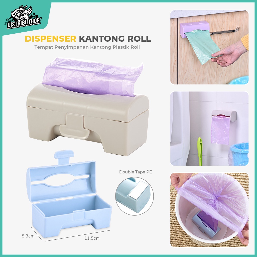 Jual Dispenser Plastik Kotak Kecil Tempat Kantong kresek wadah ...