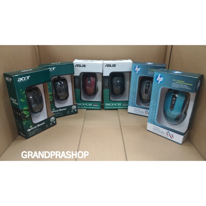 MOUSE USB BRAND (ASUS,, ACER) | Shopee Indonesia