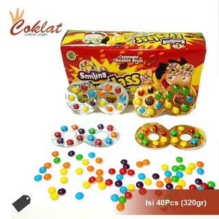 Jual Permen Jadul Coklat Kaca Mata / PERMEN SMILING EYEGLASS Angka 8 ...