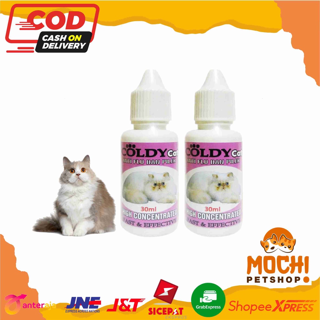 Jual COLDY Cat Drop 30ml Obat Flu Kucing Obat Pilek Kucing Obat Kitten ...