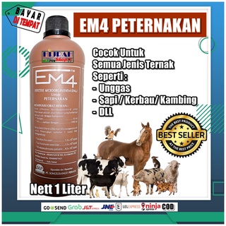 Jual Vitamin Ternak Obat Ternak EM4 Peternakan Effective Micro ...