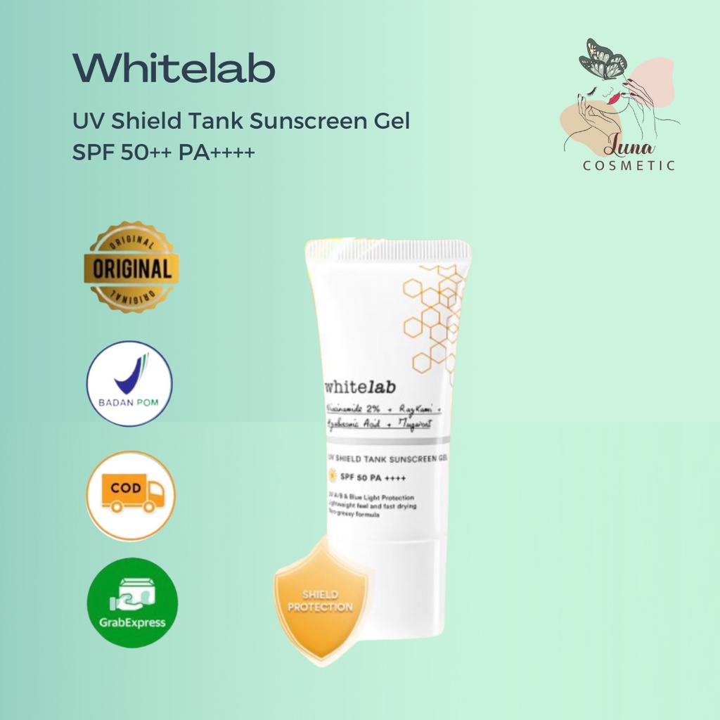 Jual Whitelab UV Shield Tank Sunscreen Gel SPF 50++ PA++++ | Shopee ...
