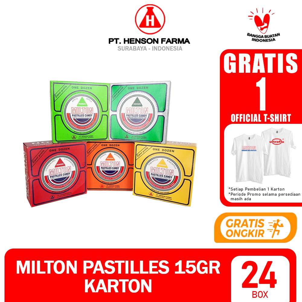 Jual Permen MILTON PASTILLES Kaleng 15gr Karton Isi 24 Box | Shopee ...