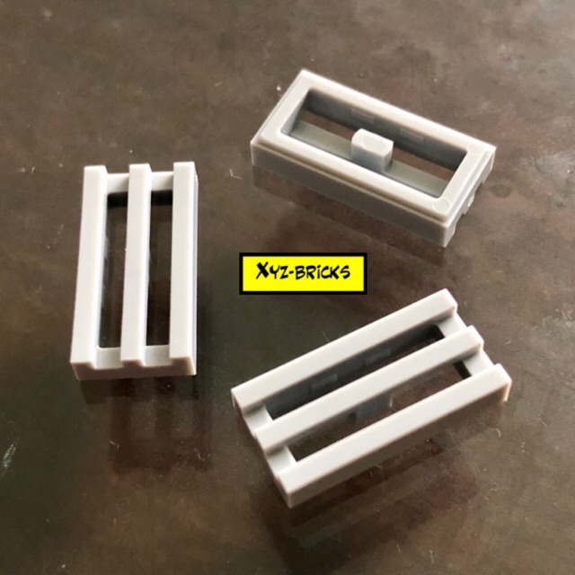 Jual LEGO PARTS 4211350 - Radiator Grille Medium Stone Grey (LBG ...