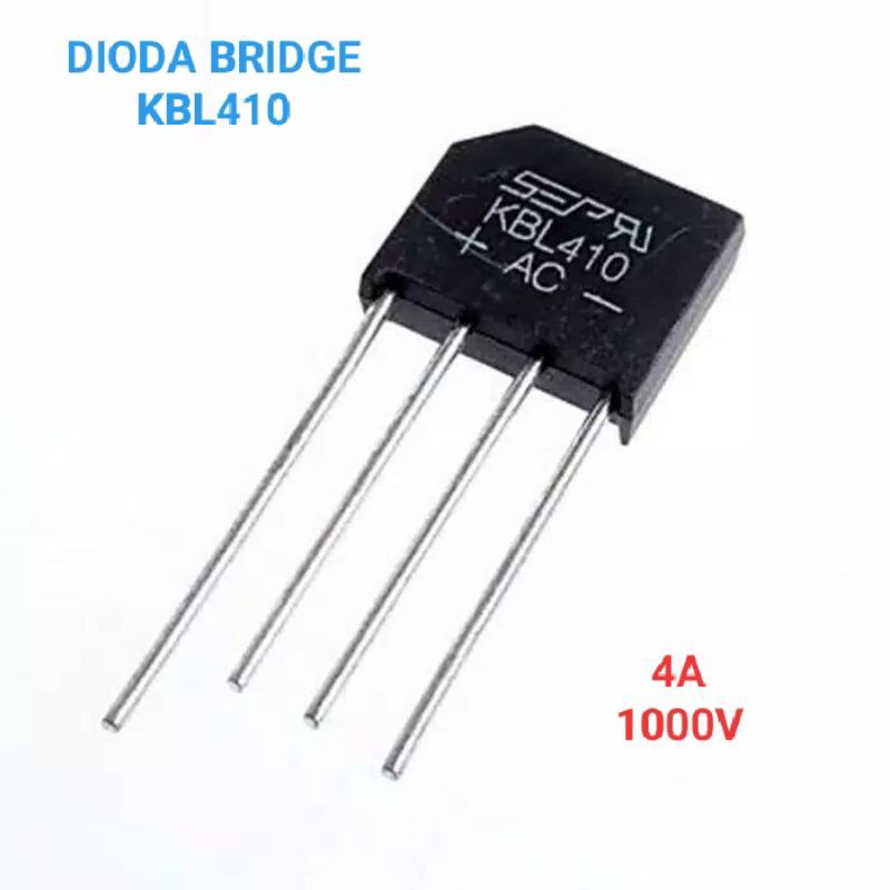Jual KBL410 4A 1000V Dioda Sisir Jembatan Bridge Rectifier Rangkaian 4 ...