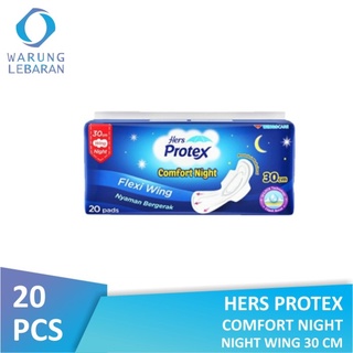 Jual Hers Protex Comfort Night 30cm (Isi 20 Pcs) | Shopee Indonesia
