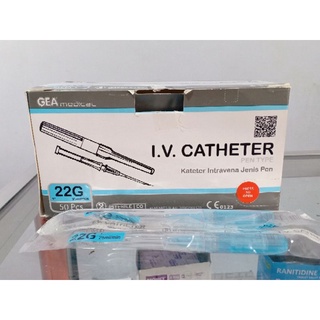 Jual Intra Vena Catheter 22 G/ Abocath 22G Jenis Pen | Shopee Indonesia
