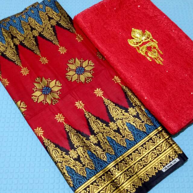 Jual Kain batik prada primisima dan kain brokat (dijual terpisah ...