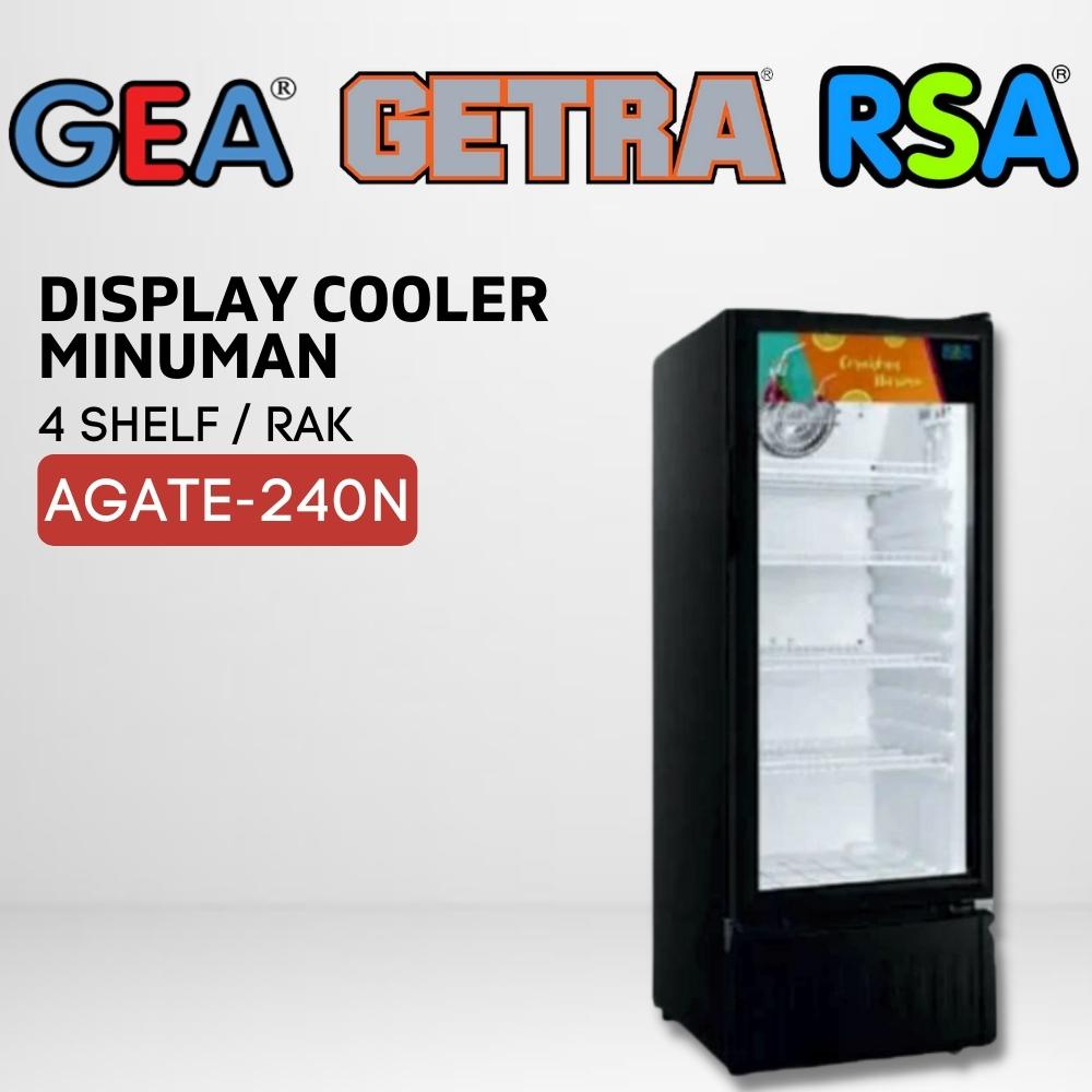 Jual SHOWCASE RSA AGATE-240 N DISPLAY COOLER LEMARI PENDINGIN MINUMAN 4 ...