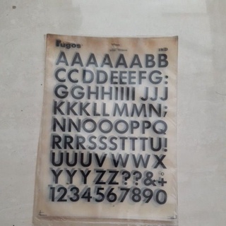 Jual rugos / tulisan rugos / huruf rugos | Shopee Indonesia