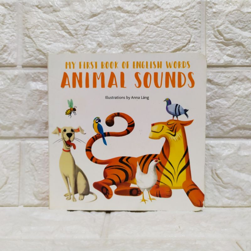Jual My First Book of English Words : Animal Sounds / Buku Bbw Animal ...