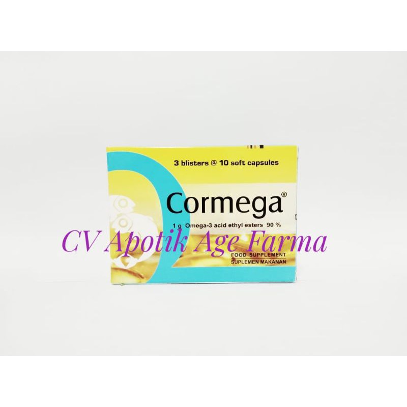 Jual Cormega Soft Caps isi 30 kemasan blister (Landson) jual per box ...