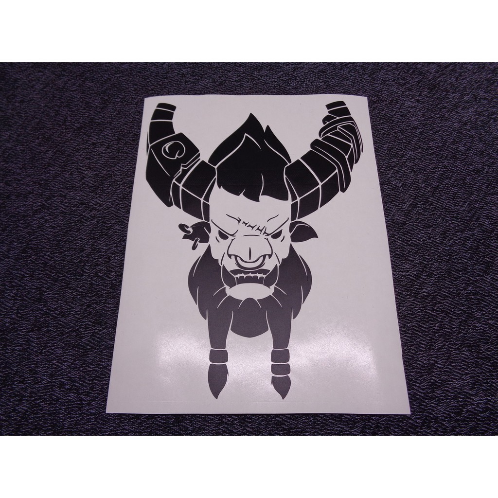 Jual Sticker Stiker Cutting Head Spirit Breaker (Dota 2 / Steam / Game ...