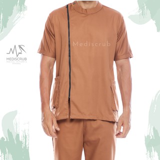 Jual MEDISCRUB - SCRUBS KOREAN ZIPPER - Baju Jaga OK Baju scrub Baju ...