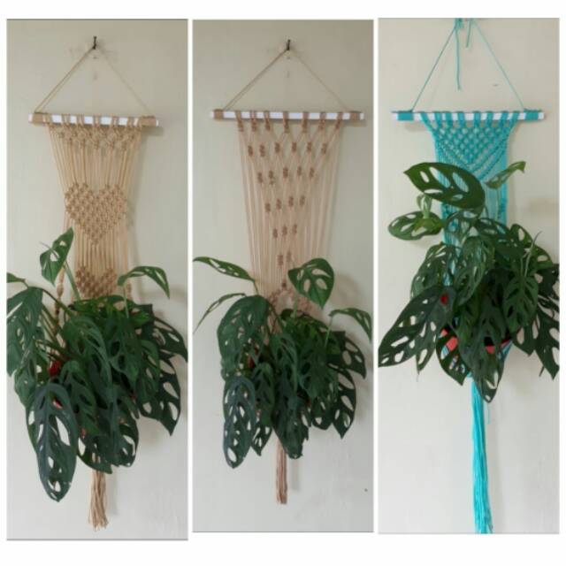 Jual Tali Makrame /Tali Tanaman Tempel /Tali Hias | Shopee Indonesia