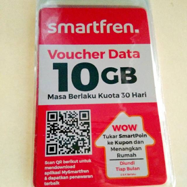 Jual Voucher smartfren 10 gb | Shopee Indonesia