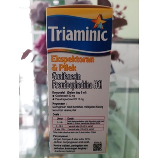 Jual TRIAMINIC EXPECTORANT PILEK 60ML | TRIAMINIC EXPECTORANT PILEK ...