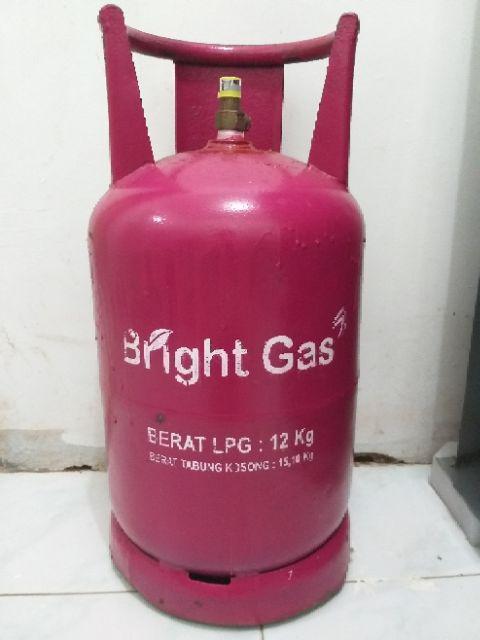 Tabung Gas Bright Gas Elpiji 12 Kg + Isi Resmi Pertamina | Shopee Indonesia