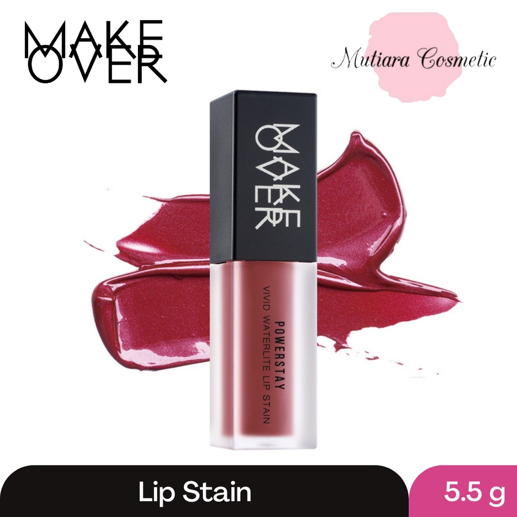 Jual MAKE OVER Powerstay Vivid Waterlite Lip Stain 5.5 g | Lip Cream ...