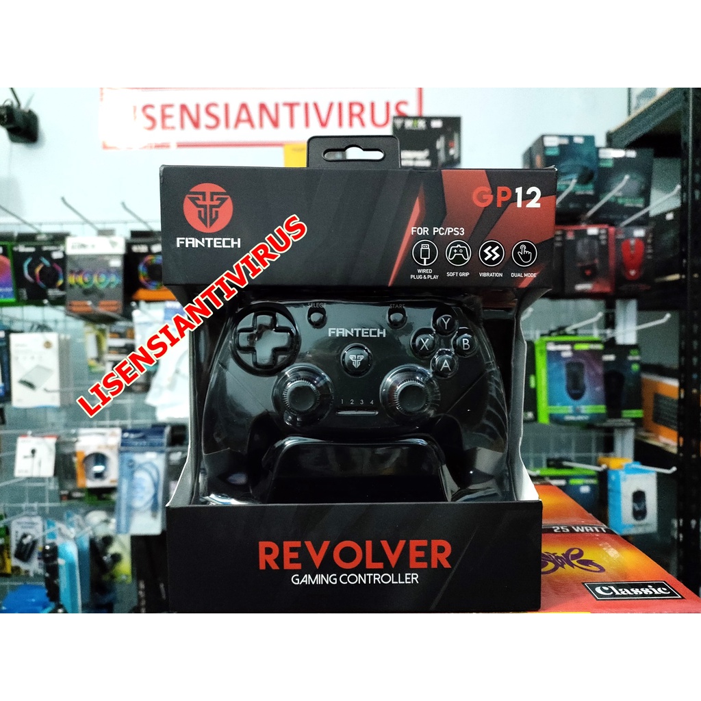 Jual Gamepad FANTECH GP12 / GP-12 REVOLVER Gaming Controller Stik ...