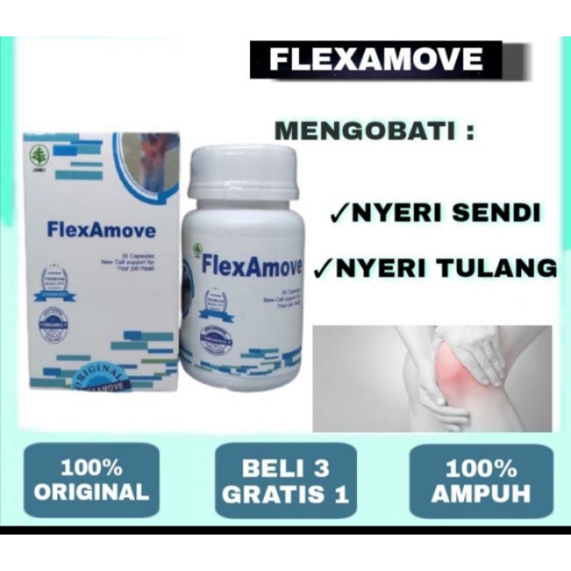 Jual Flexamove Obat Nyeri Sendi Original Obat Tulang Dan Sendi | Shopee ...