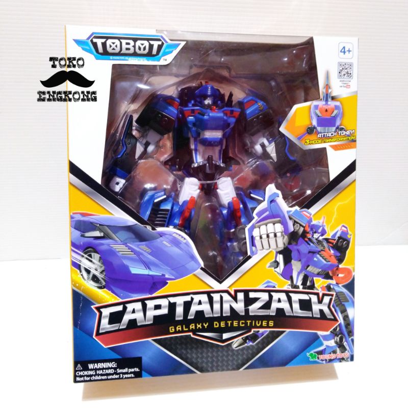Jual TOBOT CAPTAIN ZACK GALAXY DETECTIVES ORIGINAL | Shopee Indonesia