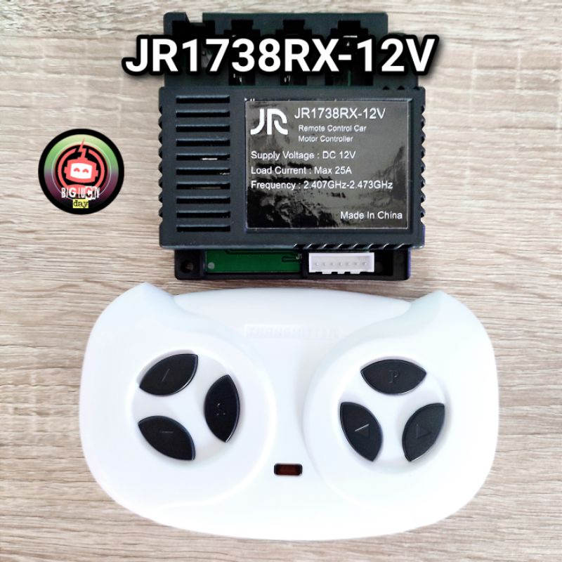 Jual REMOT RECEIVER JR1738RX-12V 7PIN MOBILAN AKI ANAK REMOTE CONTROL ...