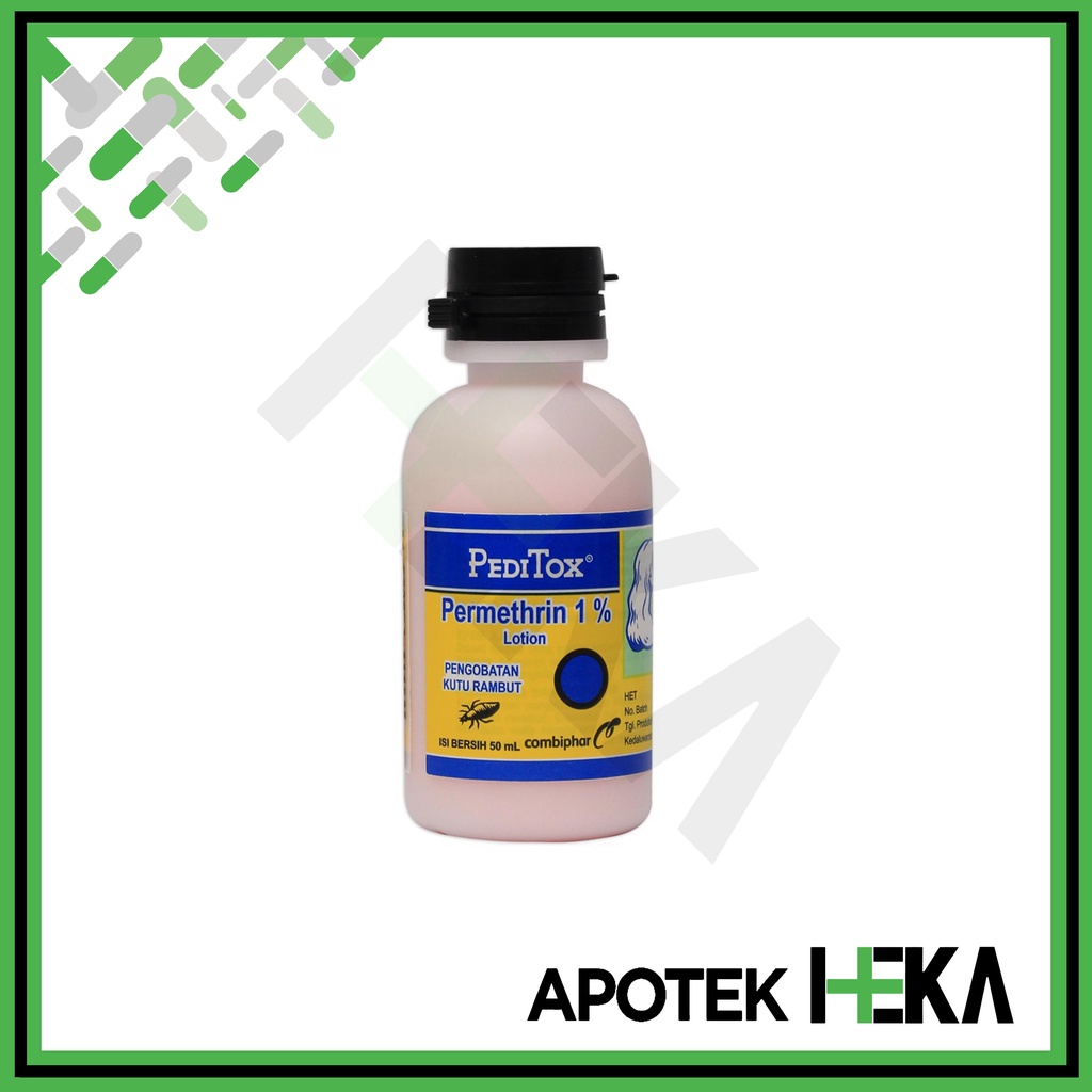 Jual Peditox Lotion Permethrin 1% Obat Kutu Rambut 50 ml (SEMARANG ...