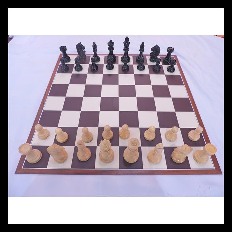 Jual Papan Catur Lipat Kayu Standar Turnamen-Komplit Set Terlengkap ...