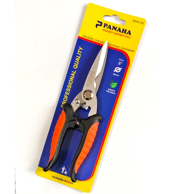 Jual Gunting tanaman / Gunting Dahan Ranting Panaha 8" | Shopee Indonesia