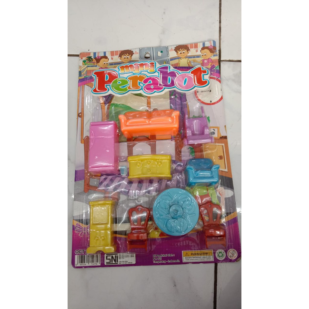 Jual Mainan Anak Perempuan Rumah Rumahan - Mini Perabot - Type Mini ...