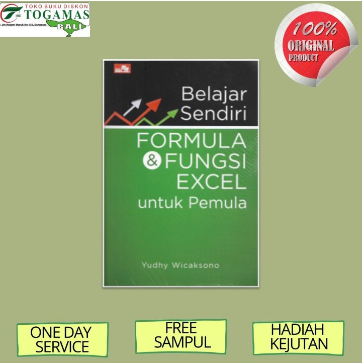 Jual Belajar Sendiri Formula & Fungsi Excel Untuk Pemula | Shopee Indonesia