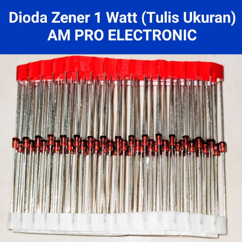Jual Dioda Zener 1 Watt Zener Diode 3v - 51v Custom | Shopee Indonesia