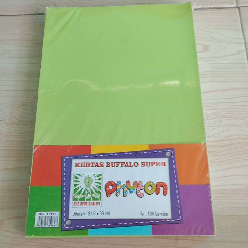 Jual kertas buffalo phyton hijau terang | Shopee Indonesia