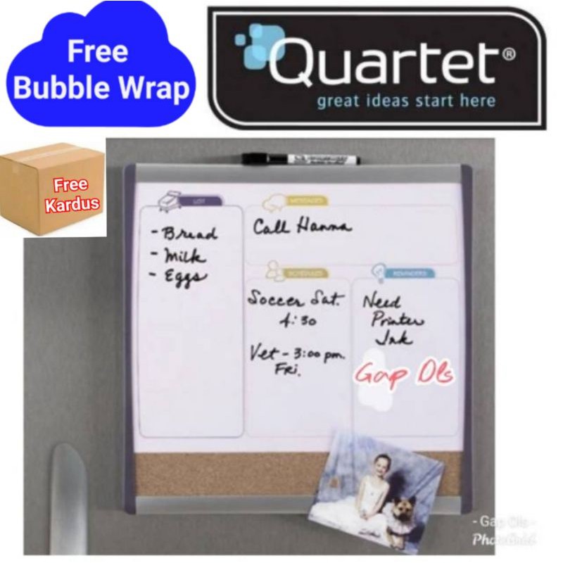 Quartet To Do Planner Quartet Magnetic papan tulis organizer schedule ...