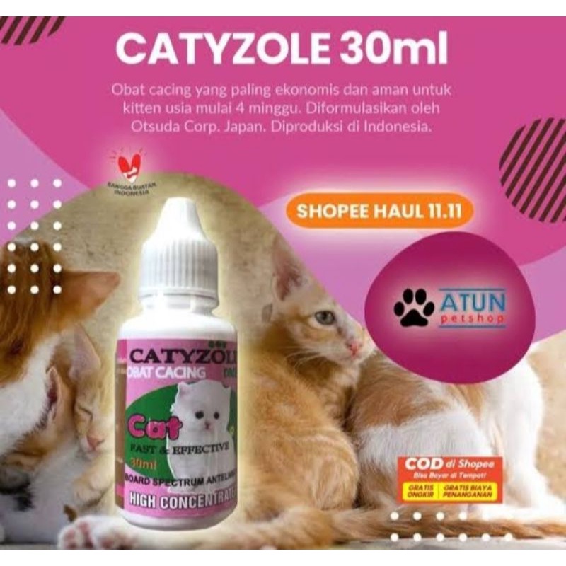 Jual obat cacing kucing | Shopee Indonesia