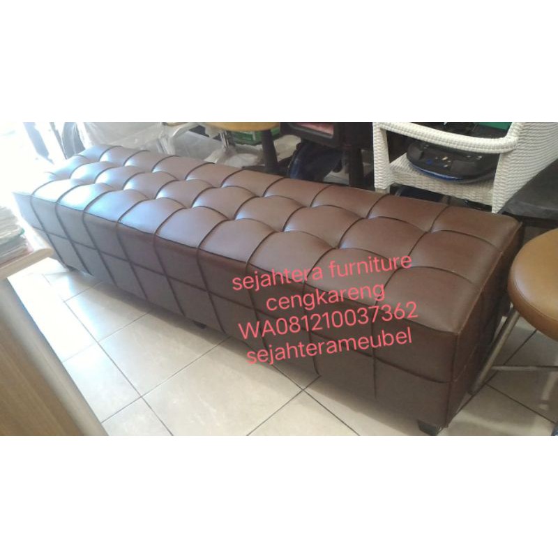 Jual sofa cafe bench sofa lounge kafe sofa resto bistro 200x50 sofa ...