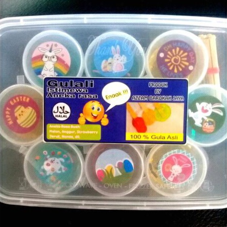 Jual (NEW ISI FULL) Gulali jadul viral Murah rasa Aneka Buah 100% Gula ...